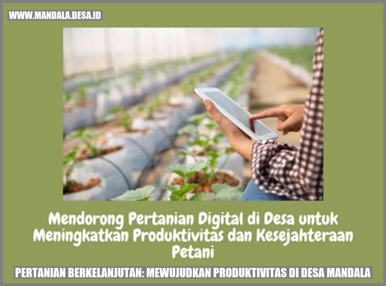 Pertanian Berkelanjutan: Mewujudkan Produktivitas di Desa Mandala | Mandala