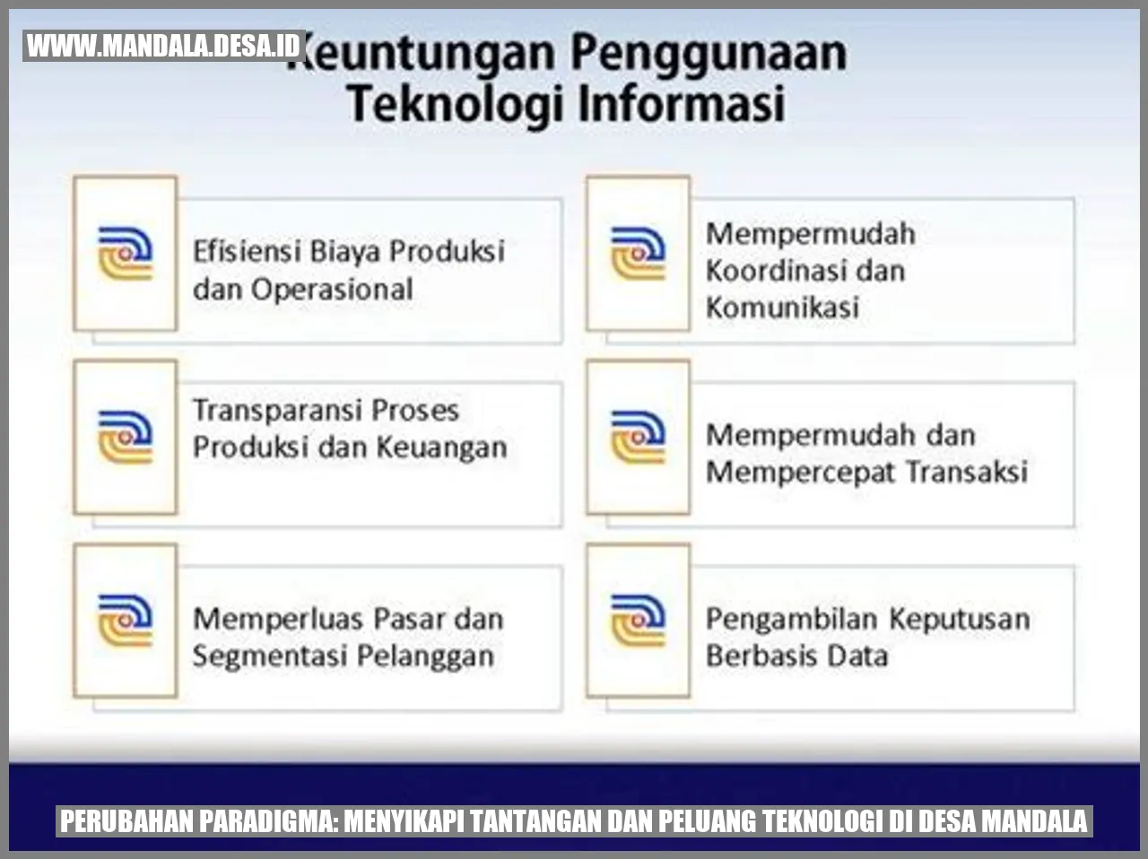 Perubahan Paradigma: Menyikapi Tantangan dan Peluang Teknologi di Desa ... Perubahan Paradigma: Menyikapi Tantangan dan Peluang Teknologi di Desa ...